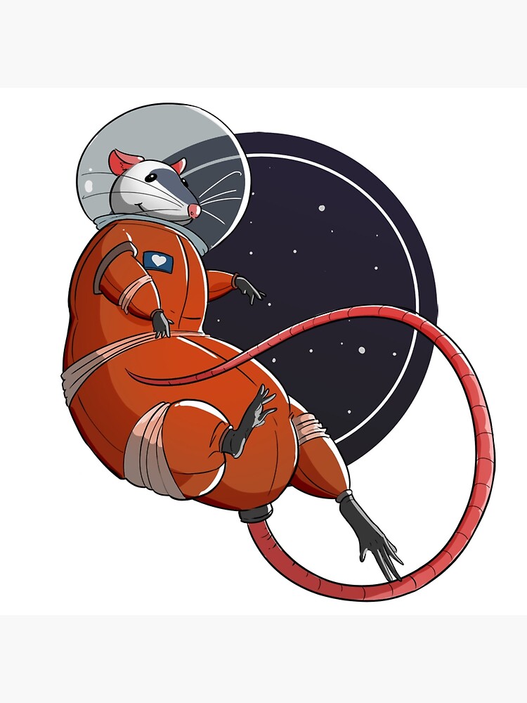 "space rat" Poster for Sale by TrashEnjoyer | Redbubble