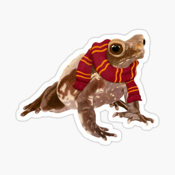 "Trevor the Toad" Sticker by burgundybadger | Redbubble