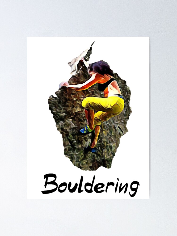 "Boulder logo" Poster for Sale by marco-tonato | Redbubble