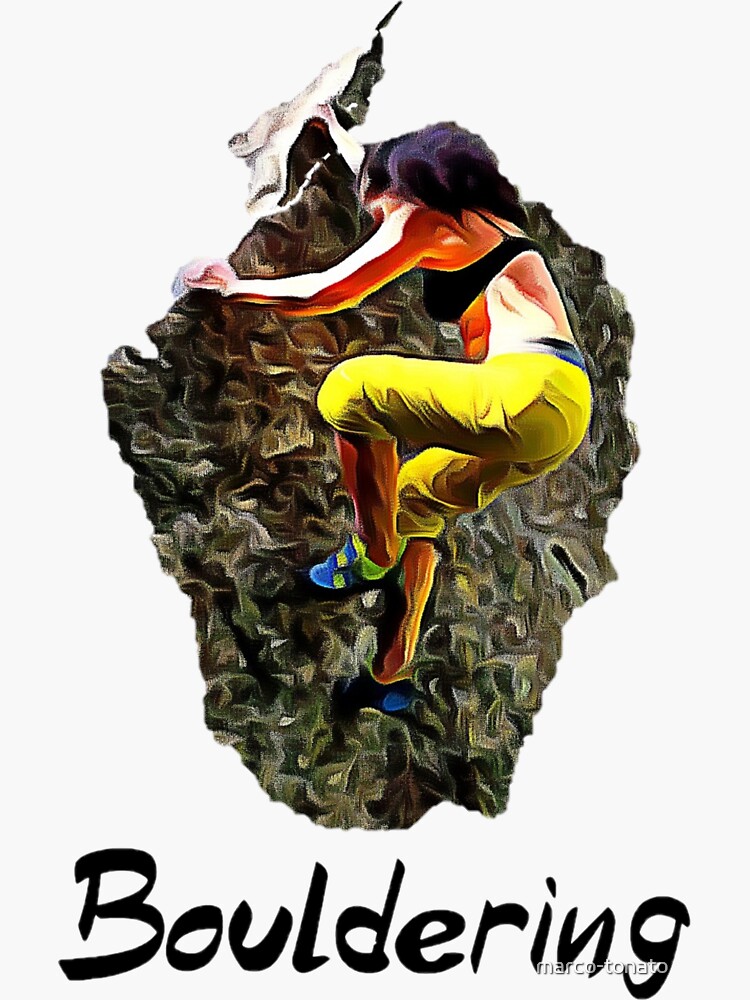 "Boulder logo" Sticker for Sale by marco-tonato | Redbubble