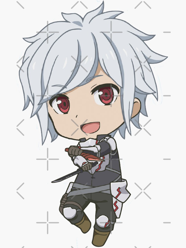 "Bell Cranel Chibi | DanMachi " Sticker for Sale by Happybearbear ...