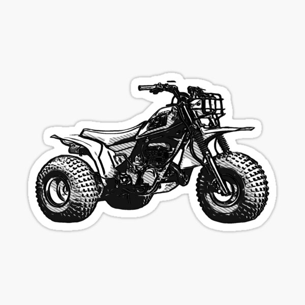 "1981 ATC 250R" Sticker by ABrightJeanie64 | Redbubble