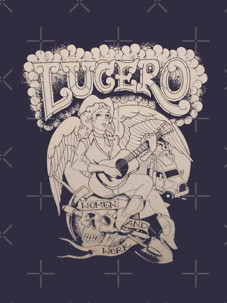 "Women & Work Angel Lucero Band Logo Skull" T-shirt for Sale by ...