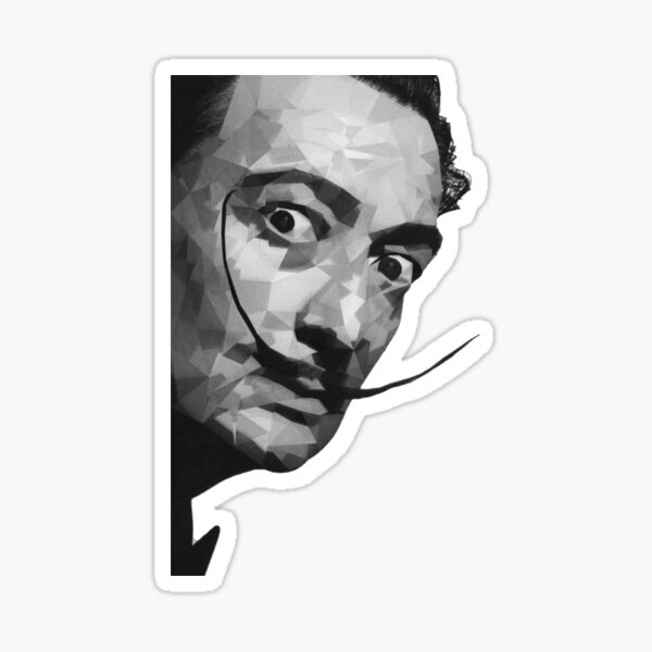 "Salvador Dali" Sticker for Sale by nansi998 | Redbubble