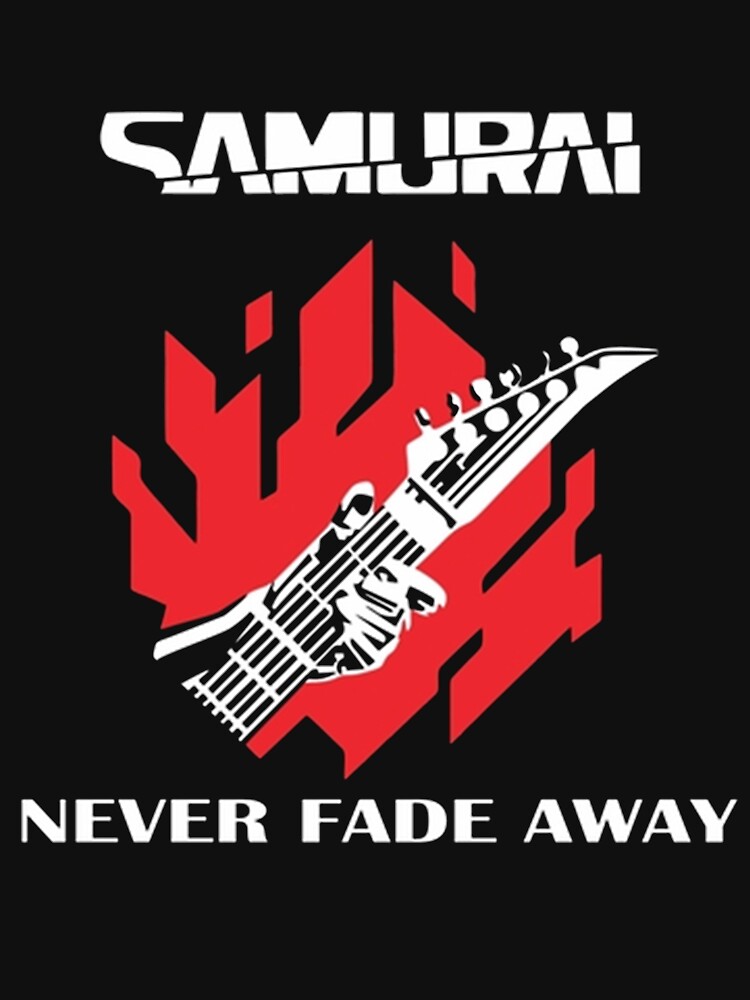 Cyberpunk T Shirts Samurai Never Fade Away Graphic Tank Top For Sale By Sebastianrem Redbubble