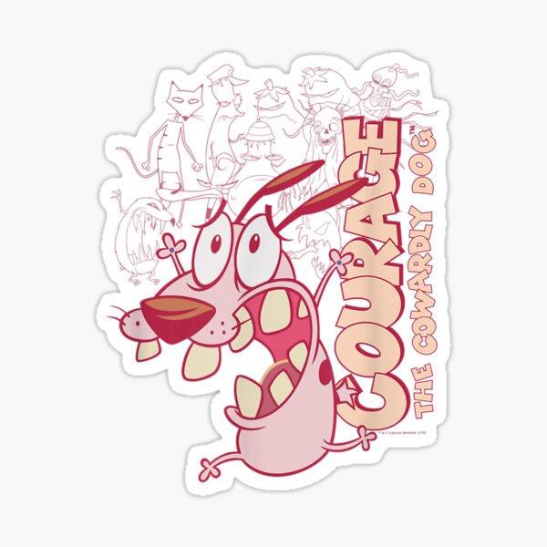"Running Scared" Sticker by HarinWijenayake | Redbubble