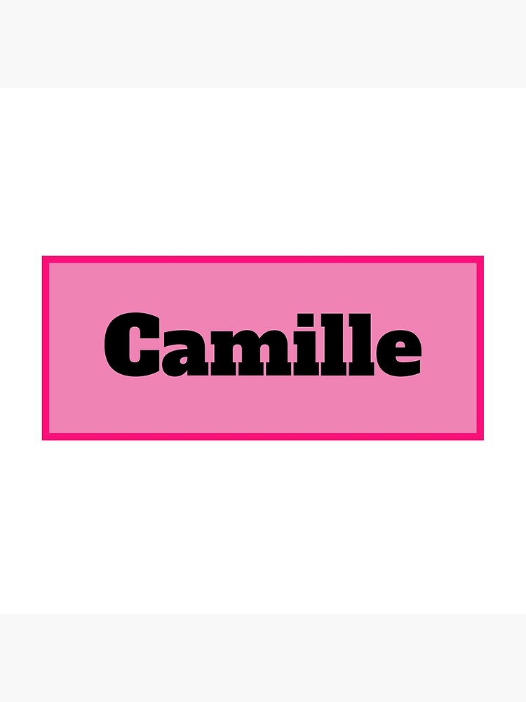 "Camille Name" Poster by NameMatters | Redbubble