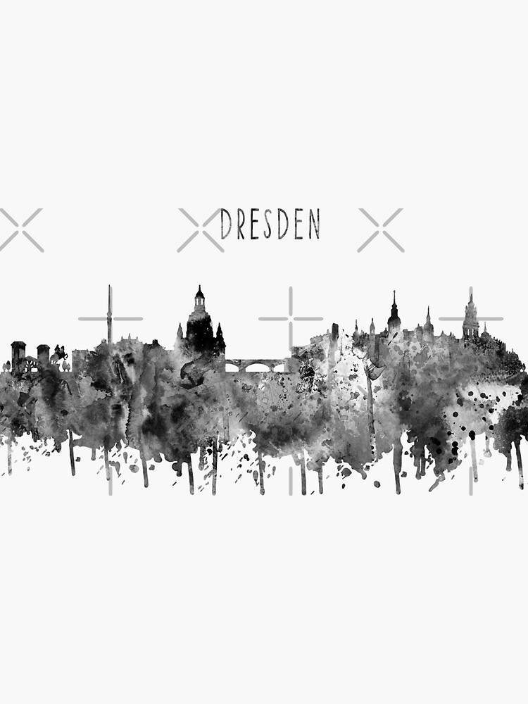"Dresden" Sticker for Sale by Rosaliartbook | Redbubble
