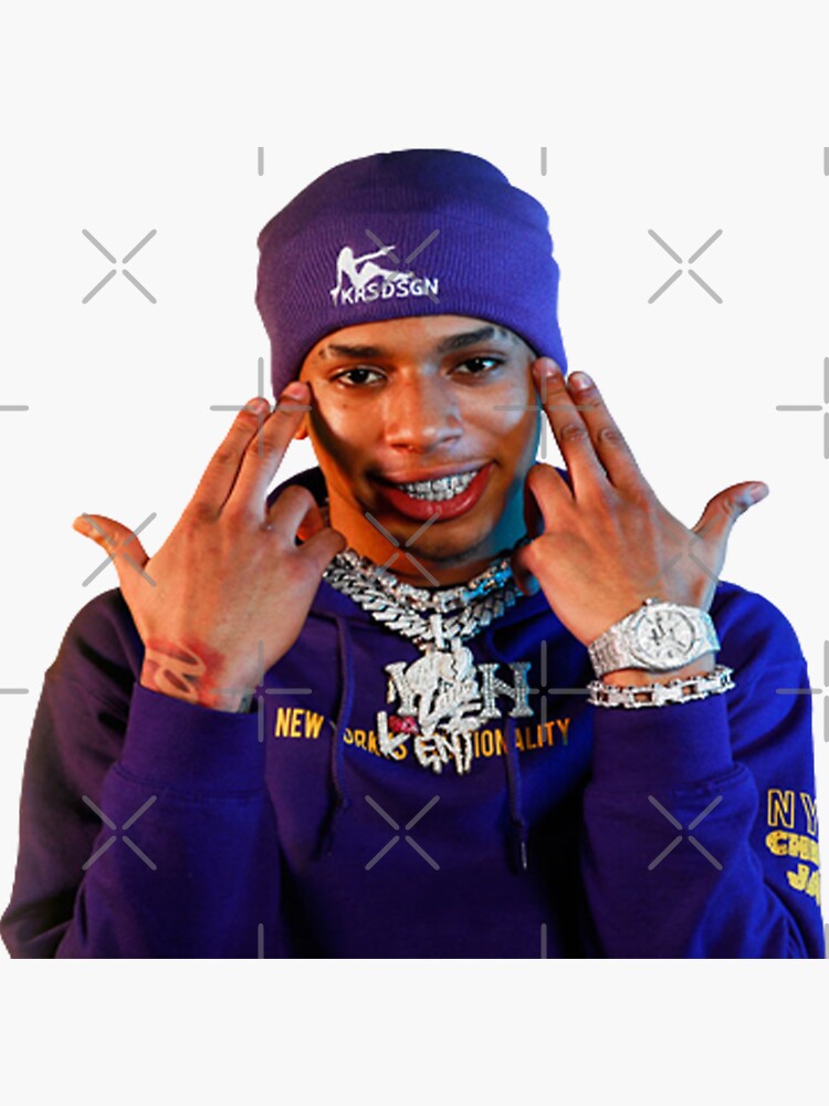 "NLE Choppa" Sticker by BraveMango | Redbubble