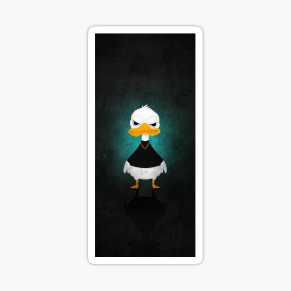 "Angry Ducks" Sticker for Sale by cha-raf | Redbubble