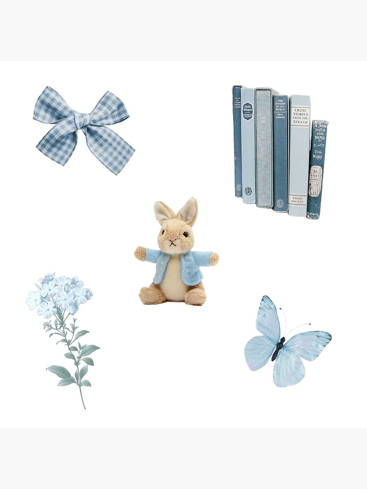 "light blue cottagecore aesthetic pack" Poster for Sale by celestivl ...