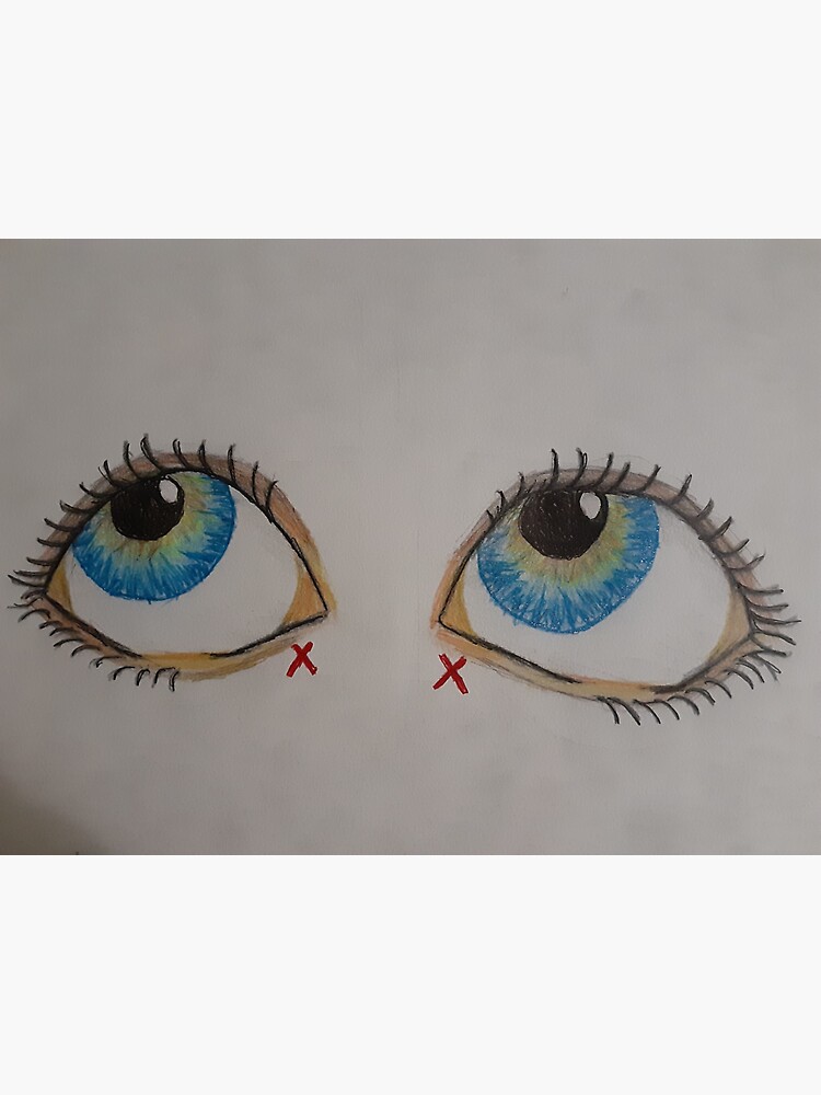 Sassy Eyes Sticker For Sale By Wrenalastairart Redbubble