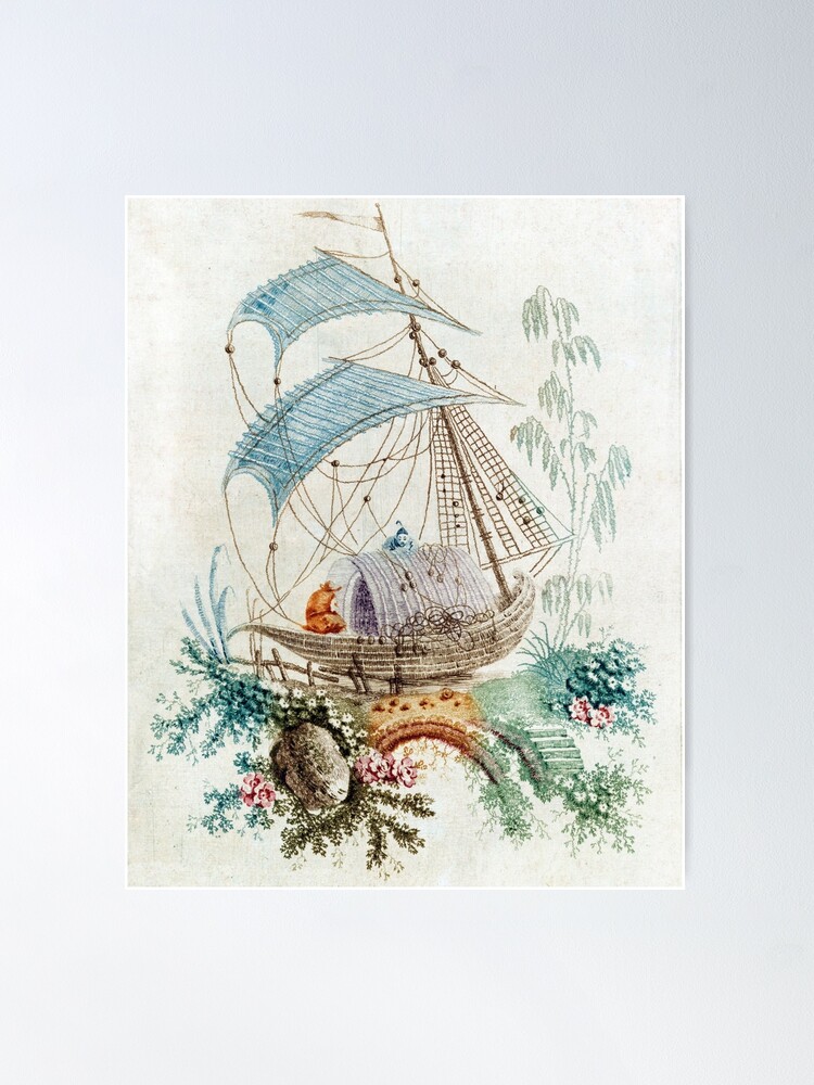 "Chinoiserie Embroidery" Poster for Sale by TheChinoiserie | Redbubble