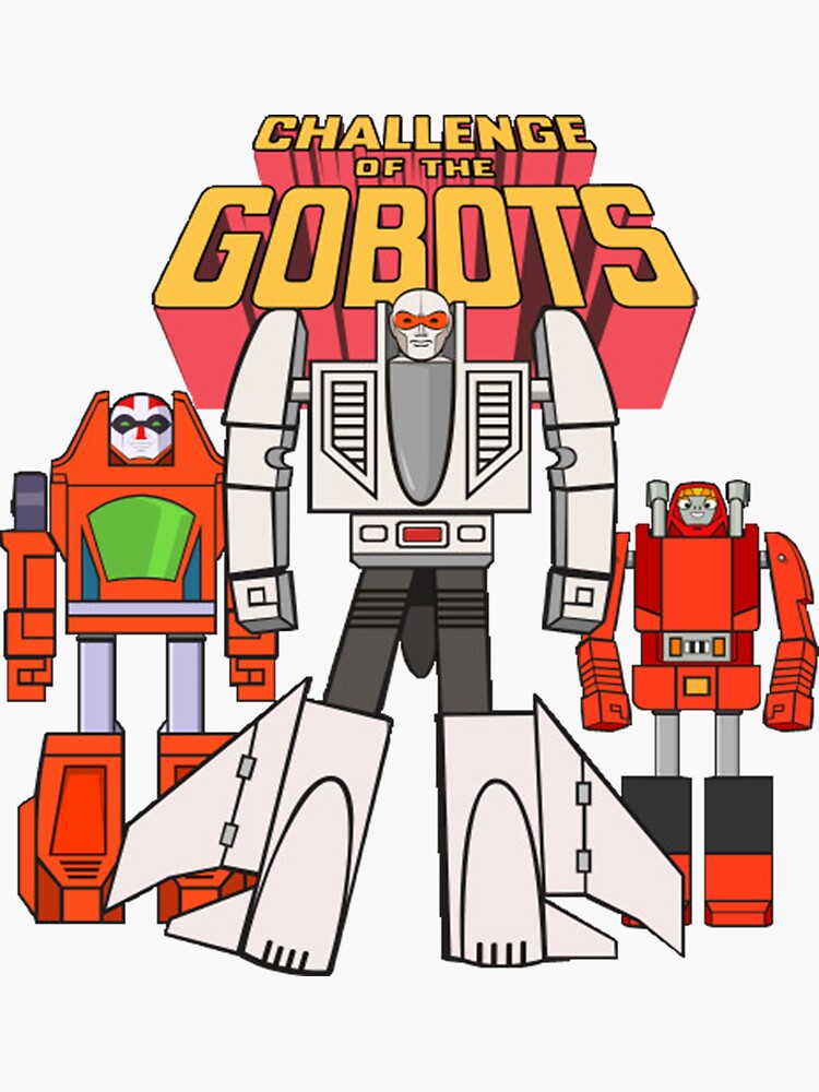 "GoBots Guardian T-Shirt" Sticker by AlexandraHan1 | Redbubble