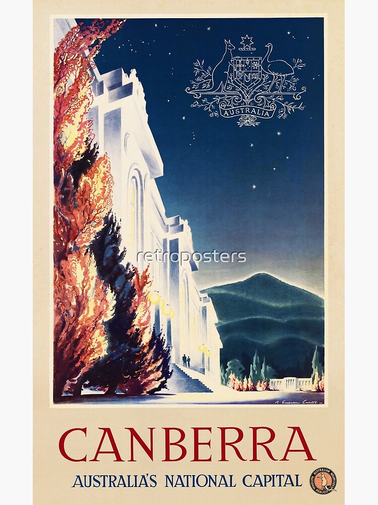 "Visit CANBERRA Australia's National Capital Vintage Tourism ...