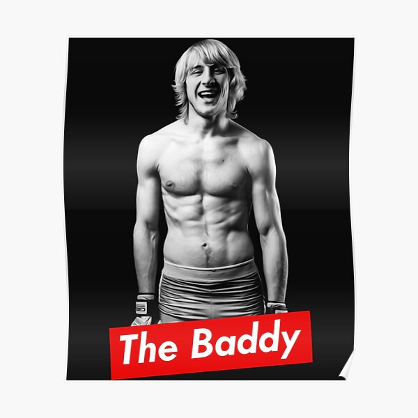 "PADDY PIMBLETT " Poster for Sale by NewestZone204 | Redbubble