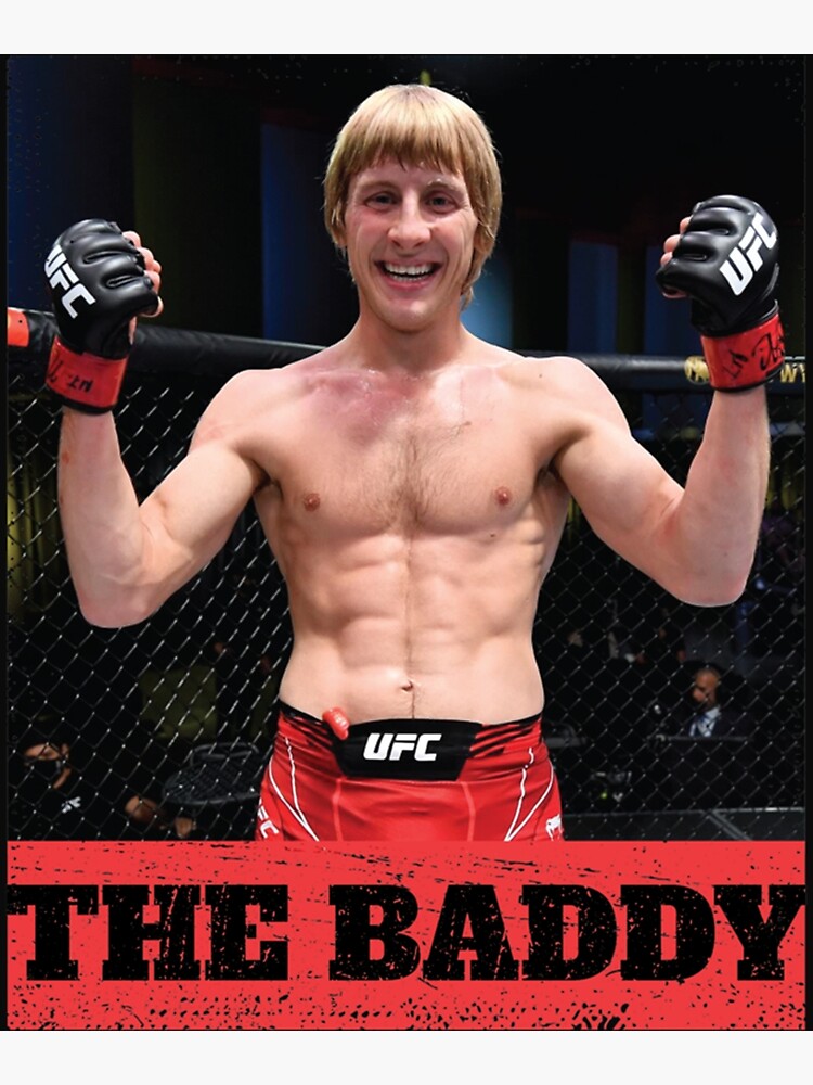 "Paddy The Baddy Pimblett " Poster by NewestZone204 | Redbubble