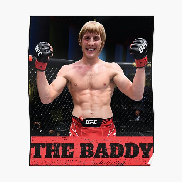 "Paddy The Baddy Pimblett " Poster by NewestZone204 | Redbubble