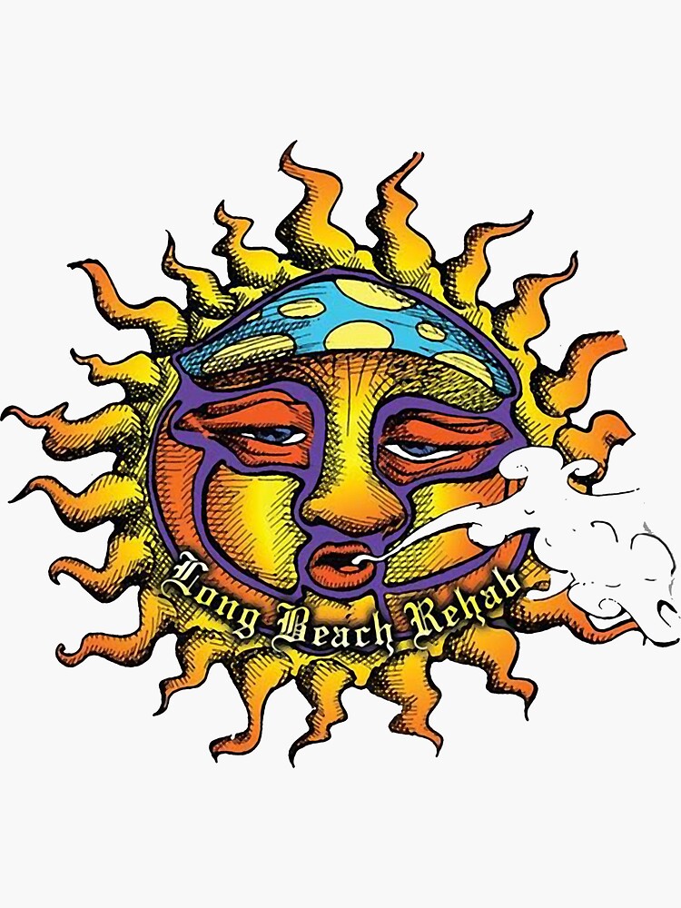 "Sublimes Sun Smoke" Sticker by CortesUS | Redbubble
