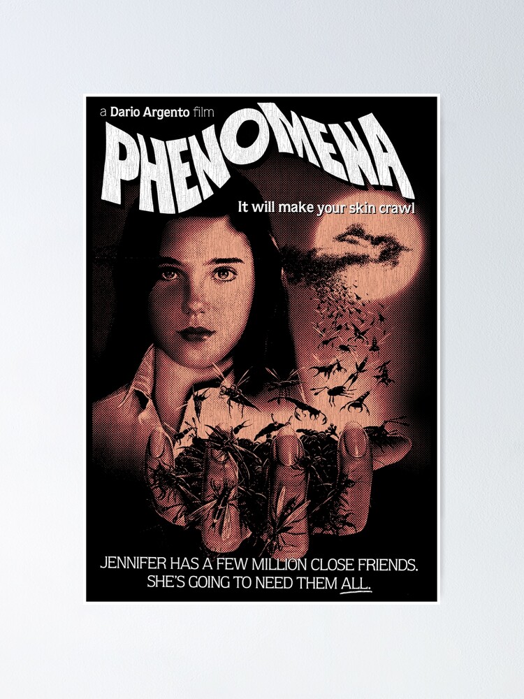 "Phenomena, Dario Argento, Horror" Poster for Sale by StayTruPonyboy | Redbubble