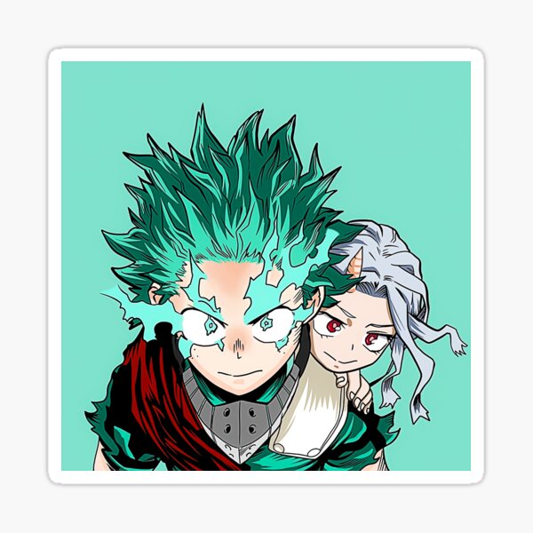 "Deku and Eri" Sticker for Sale by JapmeanAniSH14 | Redbubble