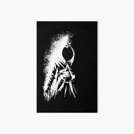 "white ripped face" Art Board Print by dr-black | Redbubble