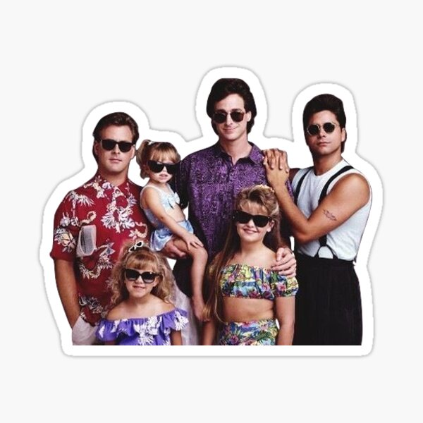 Full House Stickers | Redbubble