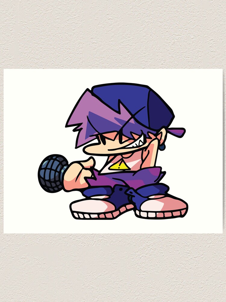 "fnf d sides" Art Print for Sale by spamton-funny | Redbubble