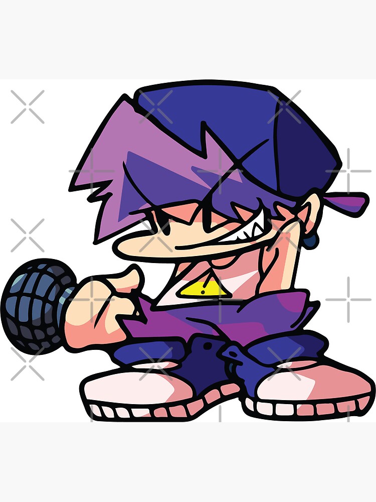 "fnf d sides" Art Print for Sale by spamton-funny | Redbubble