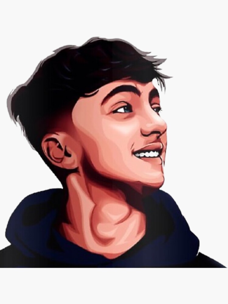 "Inoxtag classique " Sticker for Sale by AntiSguy | Redbubble