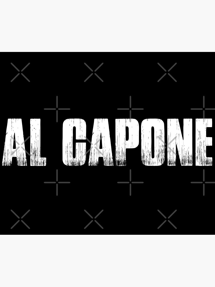 "Al Capone" Poster for Sale by FlowCaro | Redbubble