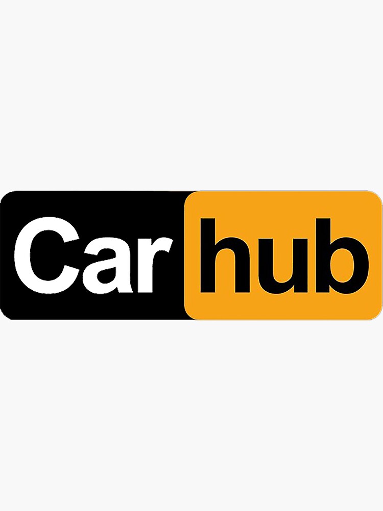"carhub" Sticker by diese61pasher | Redbubble