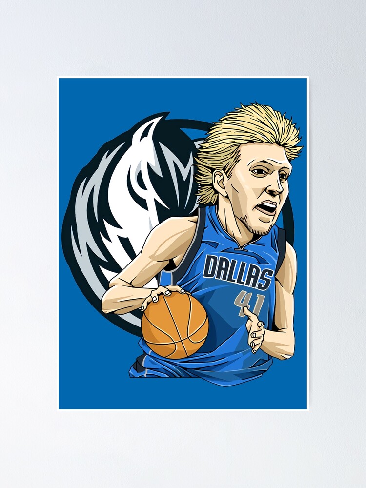 "Dirk Nowitzki Draw Chibi" Poster for Sale by JaclynPiel | Redbubble