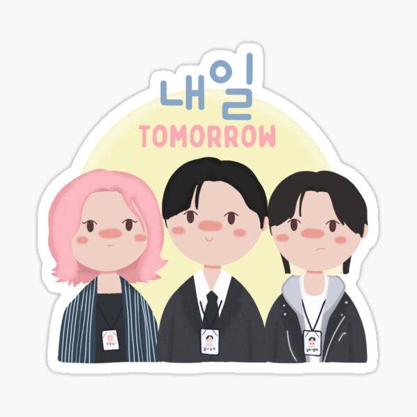 "Tomorrow - Kdrama" Sticker by MomosDrawing | Redbubble