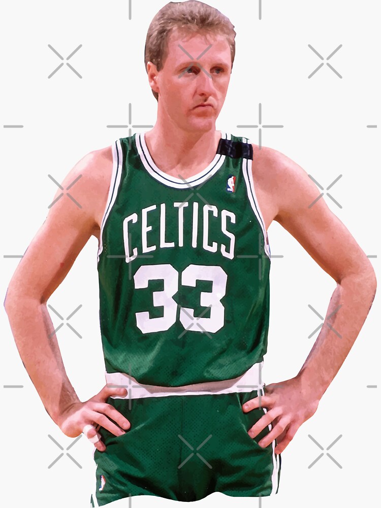 "Larry Bird 33 Legend" Sticker by IgorSantos | Redbubble