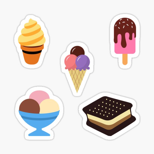 "Best ice cream colorful ice cream bowl, popsicle, ice cream cone, ice ...