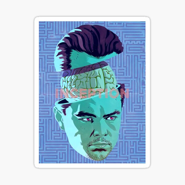 "Inception Artwork 8" Sticker by kasixudesigns | Redbubble