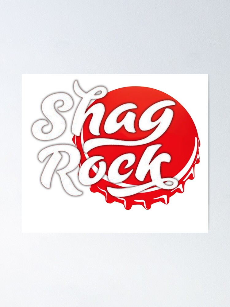 "Shag Rock" Poster by FlynnHammonds | Redbubble