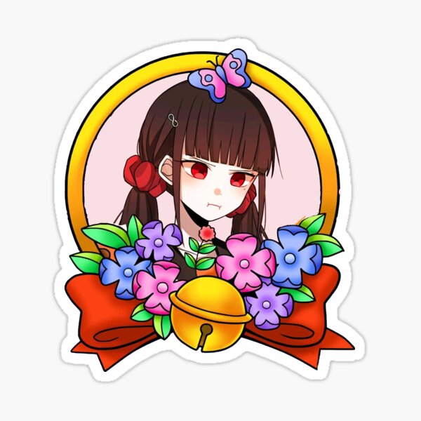 "maki harukawa" Sticker by Rose-Ruland | Redbubble