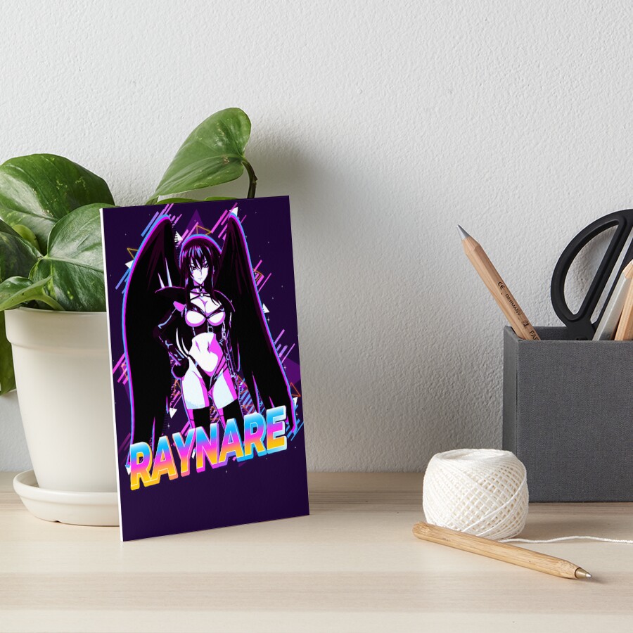 "Raynare | Highschool Dxd" Art Board Print by GNUAnime | Redbubble