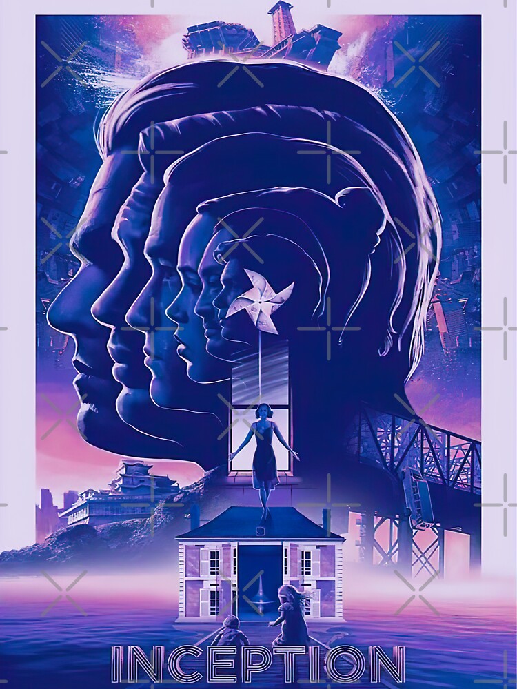 "Inception Artwork 10" Sticker by kasixudesigns | Redbubble