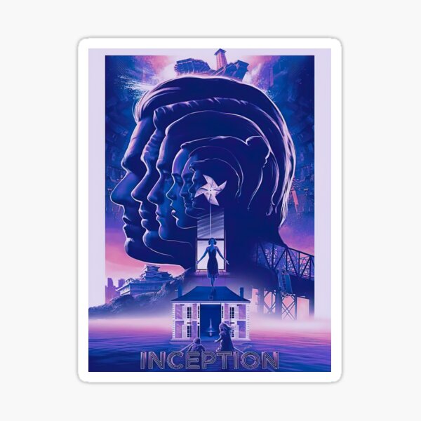 "Inception Artwork 10" Sticker by kasixudesigns | Redbubble