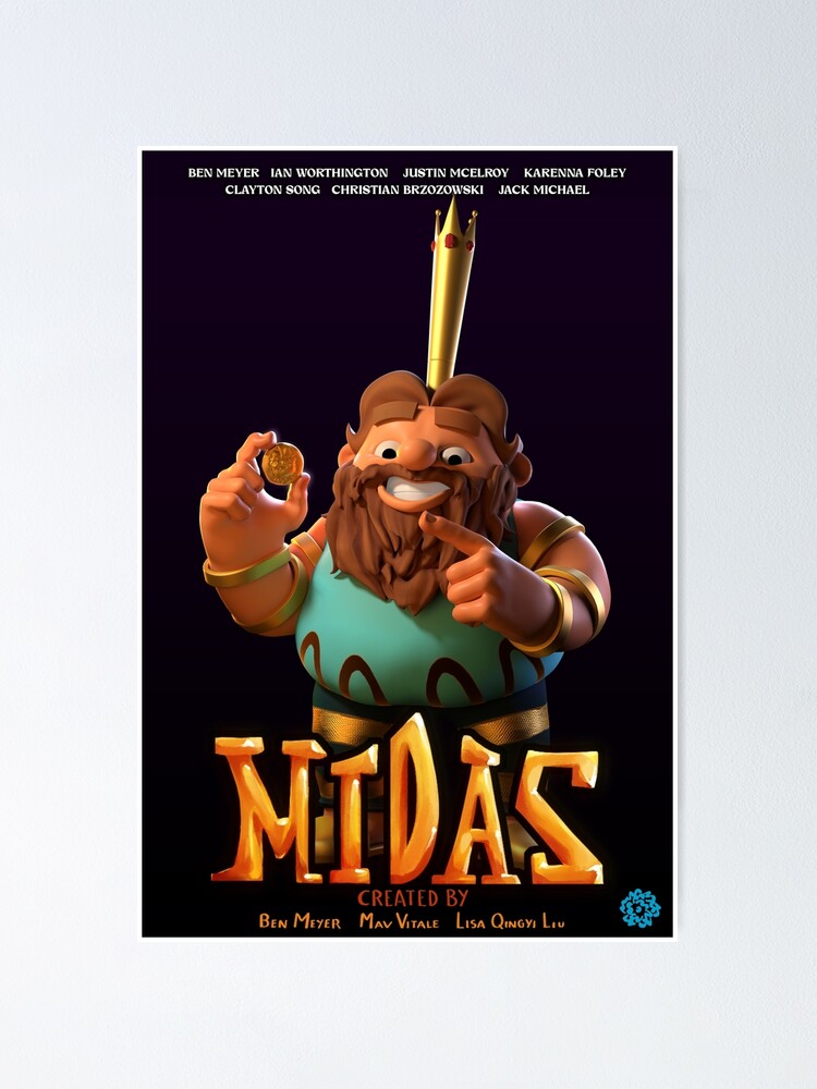 "Midas Film Poster" Poster for Sale by DrSteen | Redbubble