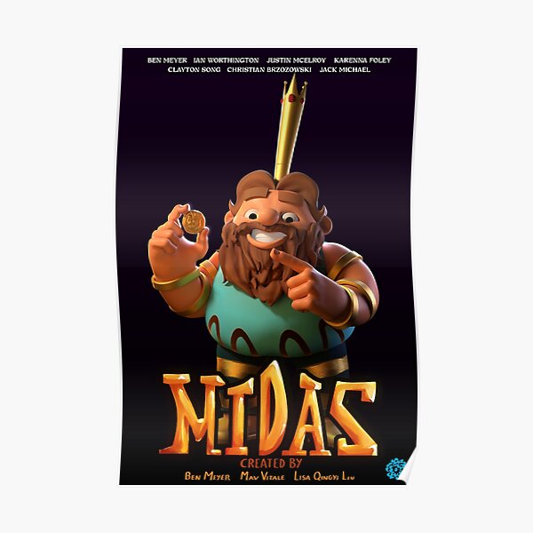 "Midas Film Poster" Poster for Sale by DrSteen | Redbubble