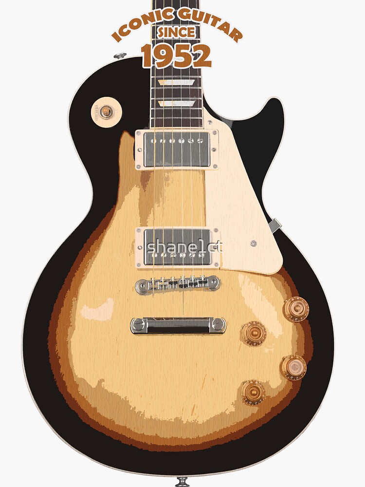 "Gibson Les Paul Electric Guitar With Year Of Release | Gift for Guitar ...