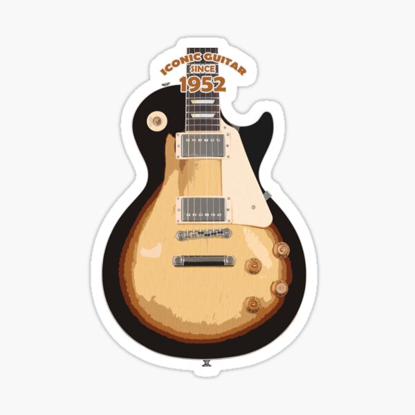 "Gibson Les Paul Electric Guitar With Year Of Release | Gift for Guitar ...