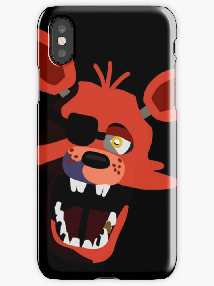 Five Nights At Freddys Foxy Iphone Cases And Covers By Arexthecat Redbubble