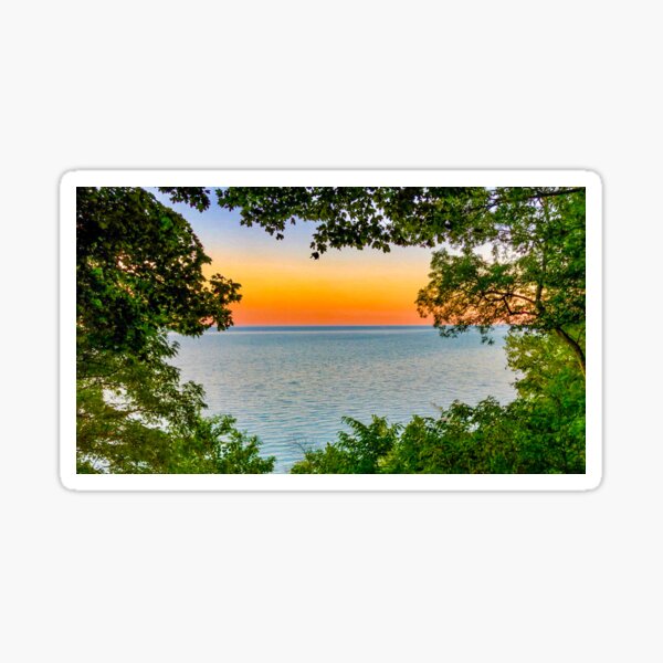 "Lake Michigan" Sticker by picsbysonny | Redbubble