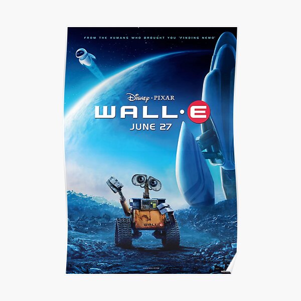 "WALL-E" Poster for Sale by jenniembarger | Redbubble