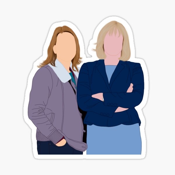 "Caroline and Gillian, Last Tango In Halifax" Sticker by ...